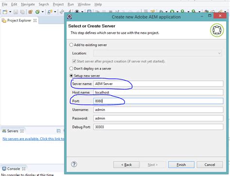 Aemcq5 Configuration Of Aem Plugin For Eclipse