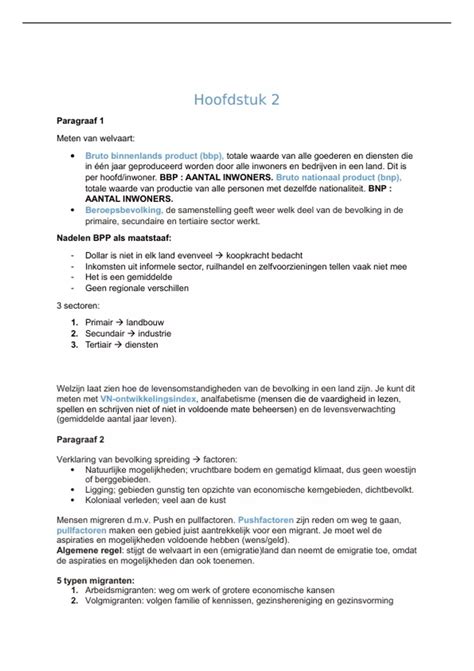 Samenvatting Aardrijkskunde Buitenland Havo 4 H2 Wereldbeeld Hele Hoofdstuk Stuvia Nl