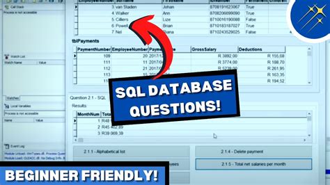 Sqls 2018 Database Questions A Beginner Friendly Overview Of Sqls Youtube