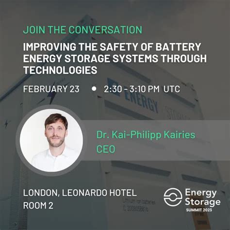 Video Accure Battery Intelligence On Linkedin Batterysafety Storagesummit Batteries