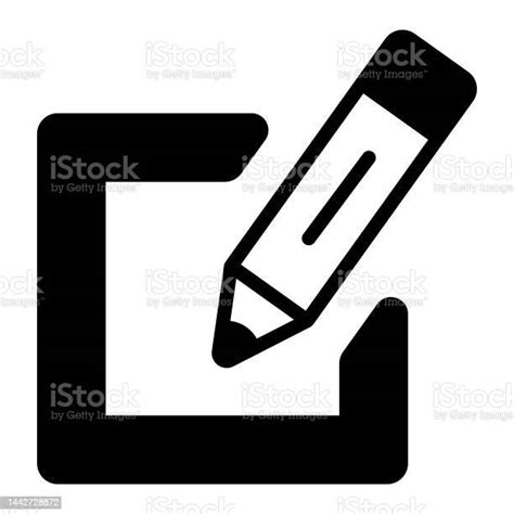 아이콘을 편집합니다 사용자 인터페이스 벡터 일러스트레이션 라인 아트 스타일의 간단한 벡터 기호 및 트렌디 한 기호로 디자인 및