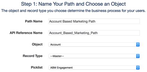 how to setup salesforce path in lightning dashboard dojo