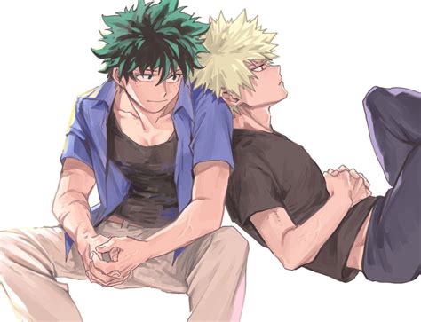 Katsudeku Kacchan Deku Bakugou X Midoriya Vk Hero Academia Characters Hero Deku EroFound