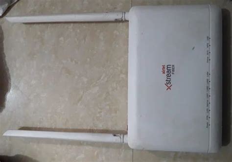 Wireless Or Wi Fi White Airtel X Stream Fiber Router For Internet Purpose Mbps At