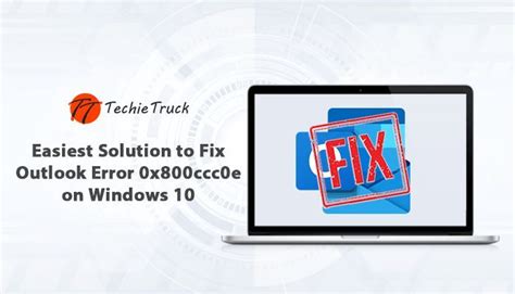 Easiest Solution To Fix Outlook Error X Ccc E On Windows Simple Solutions Solutions Fix It