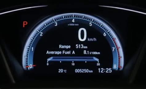 Honda Driver Information Interface