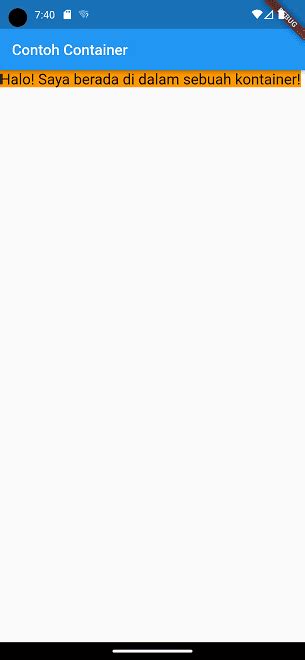 Flutter Container Tutorial Flutter Lengkap