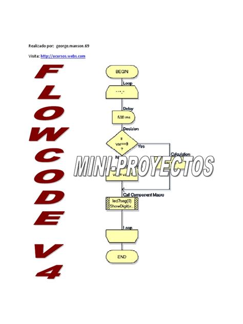 Flowcode Manual Microcontrolador Programación De Computadoras