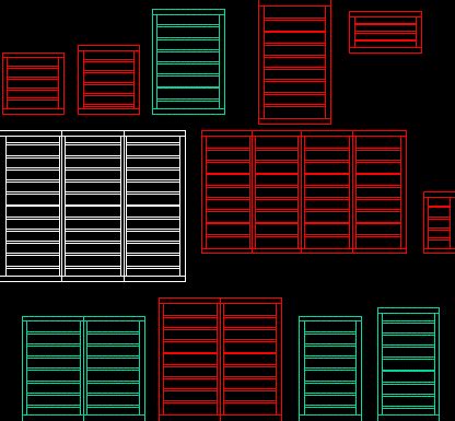 Windows In AutoCAD CAD Library