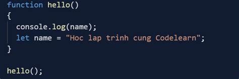 Khai Báo Biến Trong Javascript Es6 Có Gì Khác Biệt