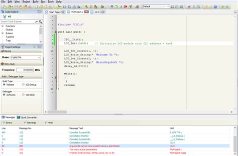 Microcontroller Lcd I2c Interfacing With Pic16f877a Stack Overflow
