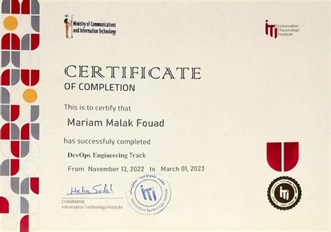 mariam malak on linkedin devops informationtechnology iti 44 comments