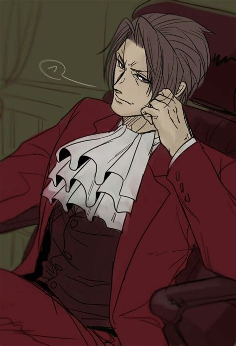 Miles Edgeworth Phoenix Wright Anime Ace