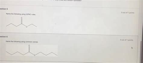solved name the following using iupac rulesname the