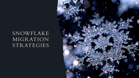 Snowflake Migration Strategies
