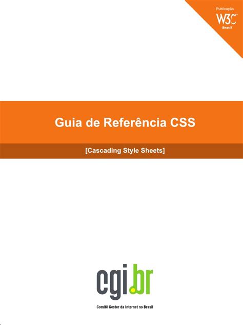 Guia De Referência Css Pdf