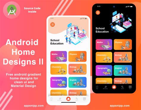 Free Android Xml Designs From Part 2 App Snipp