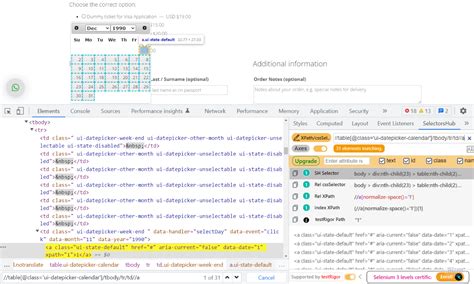 Github Lana 20selenium Calendar Datepicker Calendar Element Date Picker