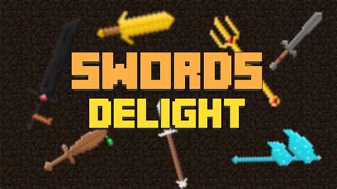 Swords Delight 1 20 1 Minecraft Custom Sword Texturepack Minecraft Texture Pack