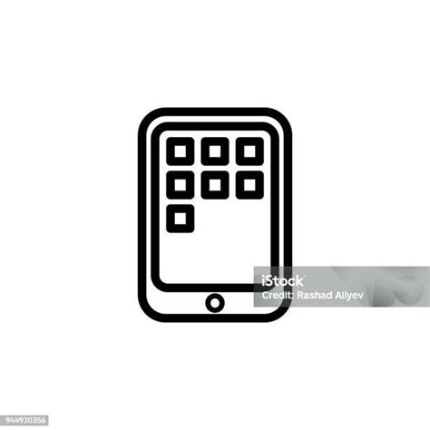 타블렛 아이콘 응용 프로그램입니다 정보 그래픽 모바일 응용 프로그램 웹 디자인 웹 사이트에 대 한 간단한 아이콘의 요소입니다 웹사이트 디자인 및 개발 응용 프로그램 개발에