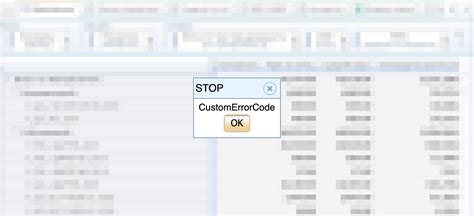Return Custom Error Message From Attached Process In Cognos Tm1 Application