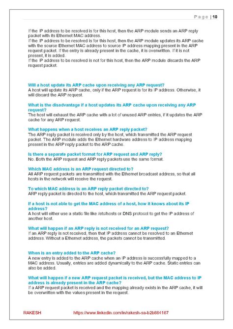 Arp Address Resolution Protocol Guide Pdf