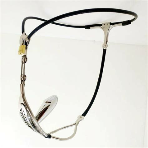 Stainless Steel Chastity Belt Light Weight Panties Chastity Lock Pants