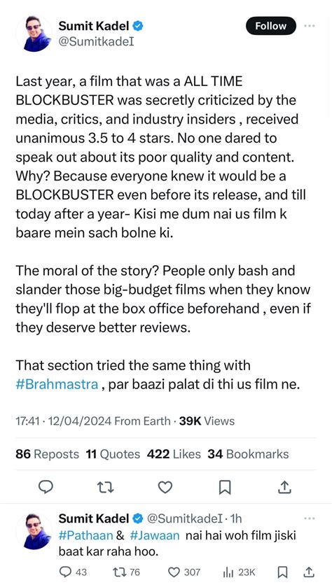 Sumit Kadel Talks About Gadar 2 Success It Was Poor Quality Movie And People Didnt Speak As