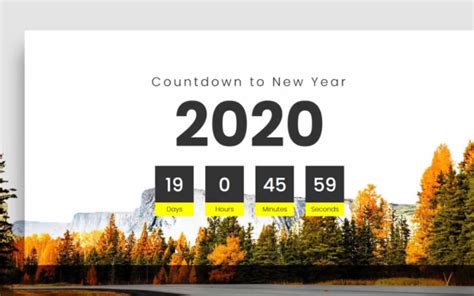 2020年新年倒计时 使用html css和javascript 哔哩哔哩 bilibili