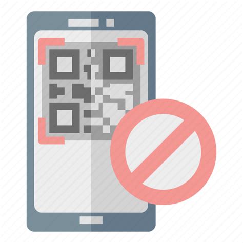 Prohibit Reject Ban Qr Code Restriction Icon Download On Iconfinder