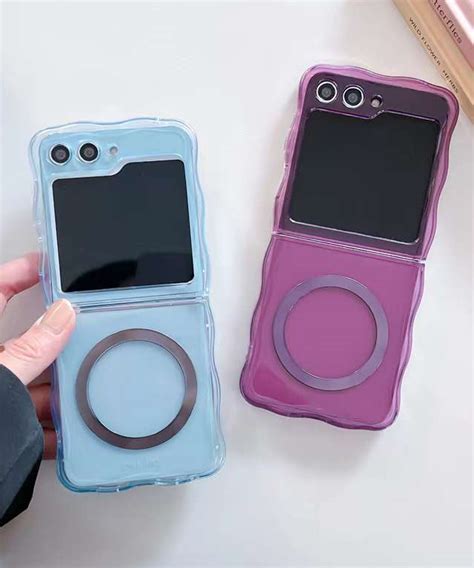 맥세이프 슬림 투명 젤리 웨이브 실리콘 범퍼 삼성 갤럭시 Z플립5 Z플립4 Z플립3 제트플립5 제트플립4 제트플립3 지플립5 지플립4 지플립3 심플한 폴더블폰 핸드폰 케이스