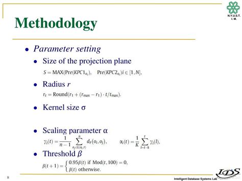 Ppt A Novel Ant Based Clustering Algorithm Using The Kernel Method Powerpoint Presentation