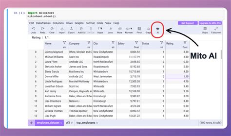 🚀 Jupyter Notebook Spreadsheet Ai — All In One Place With Mito
