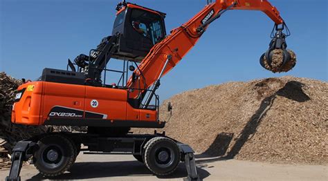 New Doosan Dx230wmh 5 Material Handler Develon Europe