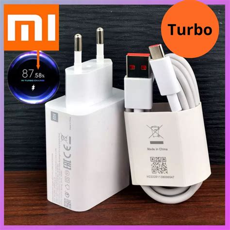 Carregador Tipo C Xiaomi Turbo 33w Poco X3 Poco X4 Redmi Poco M3 Pro