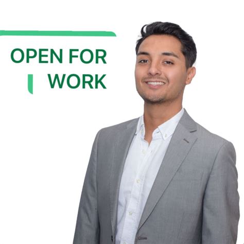 Juan D G On Linkedin Openforwork Jobopportunities