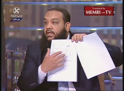 gamal saber campaign manager for disqualified egyptian presidential candidate hazem abu ismail