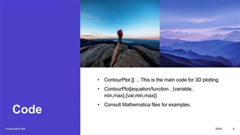 3d Plotting And Contour Plottingpptx