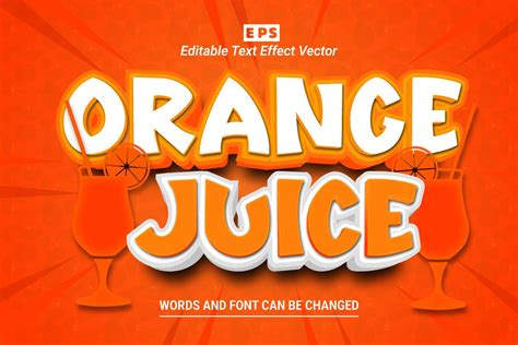 Orange 3d Editable Text Effect Vector Graphic By Truevector · Creative Fabrica