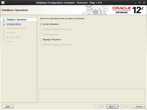 Centos 6 Oracle Database 12c Create A Database Server World
