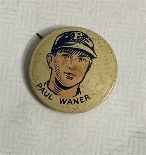 1930 Pr4 Cracker Jack Baseball Pin Paul Waner Pittsburgh Pirates Hof Exmt Nm Ebay