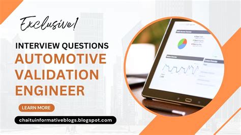 Automotive Validation Engineer Interview Questions And Answers
