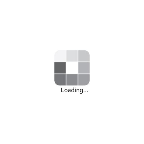 Premium Vector Loading Or Buffering Icon Logo Template