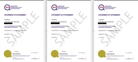 Wsq Bcm How To Download The Wsq Statement Of Attainment Soa