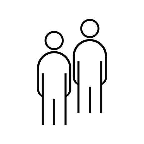 Premium Vector People Team Icon Vektor