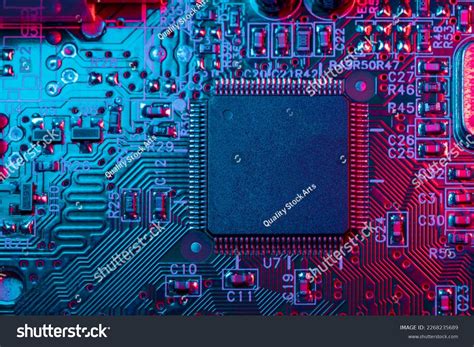 Digital Microprocessor Computer Controller Circuit Board Stock Photo Shutterstock