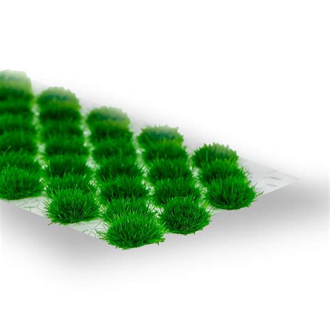 Static Grass Grama Estática Formato Redondo Arbustos Para Cenário