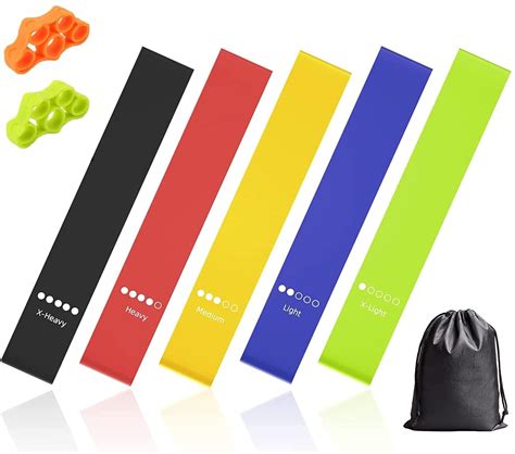 Ayrest Resistance Bands Mini Loop Band For Exercise 7 Pcs Of
