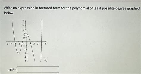 write an expression in factored form for the