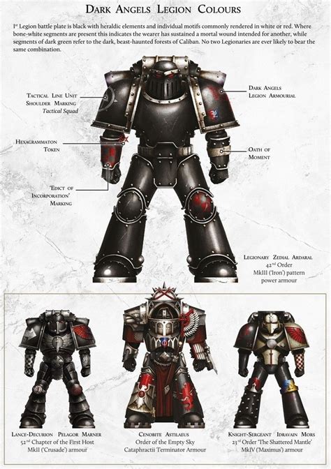 Dark Angels Темные ангелы Ангел Боевой молот